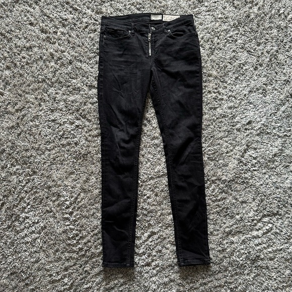 All Saints | Jeans | All Saints Ashby Low Rise Skinny Black Jeans ...